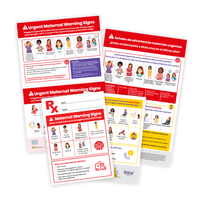 Urgent Maternal Warning Signs | Delaware Thrives.